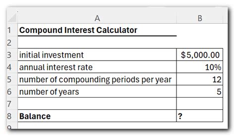How To Calculate Compound Interest In Excel Multiple Basis
