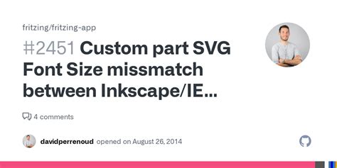 Custom Part Svg Font Size Missmatch Between Inkscapeie And Fritzing · Issue 2451 · Fritzing