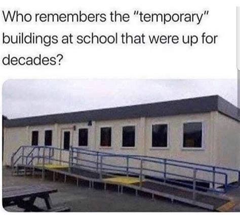 The Temp Classrooms To Help House The Echo Boom Rmillennials