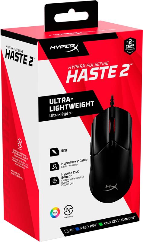 Customer Reviews Hyperx Pulsefire Haste 2 Lightweight Wired Optical