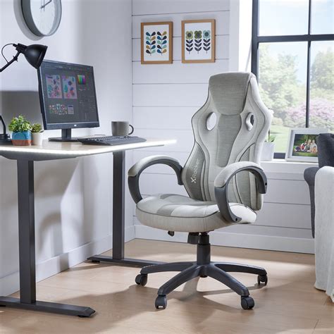 X Rocker Maverick Pc Office Gaming Chair Taupe