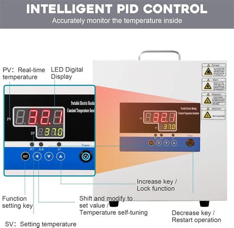 6l Bacteria Culture Incubator 6l Lab Incubator With Pid Control