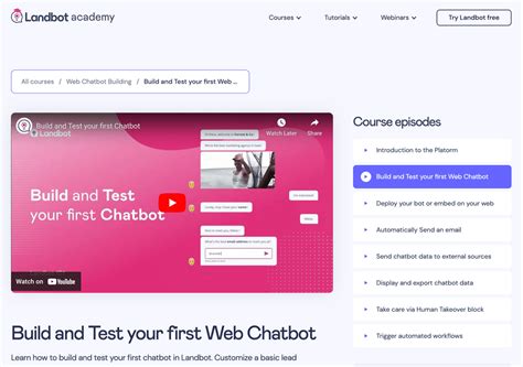 Check Our All Landbot S Academy Courses Landbot Academy