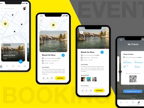 Event Booking App UI UX Concept By Ashwinik On Dribbble