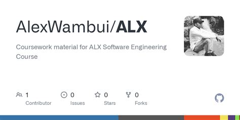 github alexwambui alx alx projects