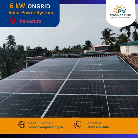 Pv Engineering Solar Solutions Ja Ela