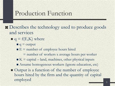 PPT Labor Demand PowerPoint Presentation Free Download ID