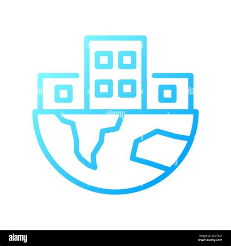 Global Infrastructure Pixel Perfect Gradient Linear Vector Icon Stock Vector Image And Art Alamy
