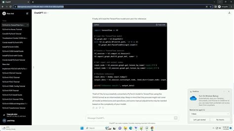 Convert Pytorch Model To Tensorflow Youtube