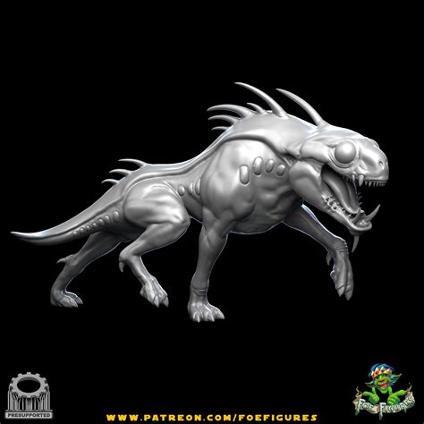 Archivo 3d Mass Effect Varren A 👽 ・diseño De Impresora 3d Para