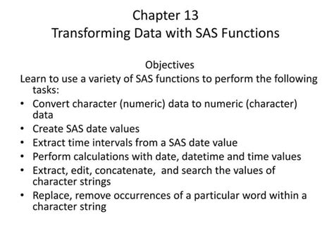 sas functions pptx