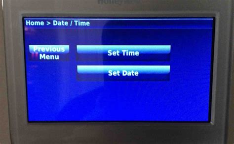Manually Set Thermostat Date And Time Archives Toms Tek Stop