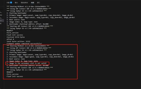 About Mcuboot Flash Dfu Image Invaild Nordic Qanda Nordic Devzone