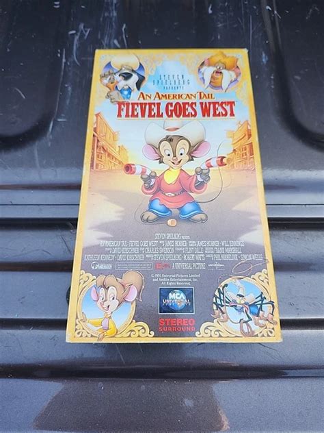 American Tail An Fievel Goes West Vhs 1992 Eur 5 08 Picclick De