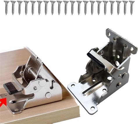Locking Hinges Angled Folding Table Hinge Heavy Duty Spring Loaded