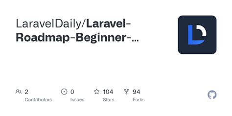 Github Laraveldailylaravel Roadmap Beginner Challenge