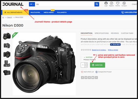 OpenCart Hide Price Add To Cart Button When Price Is Zero
