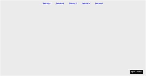 Simple React Anchor Codesandbox