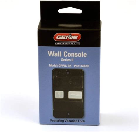 Genie Series Ii Intellicode Wall Console Amazon Ca Everything Else