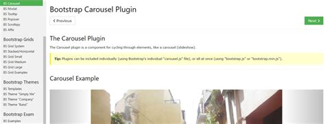 Bootstrap Slider Example