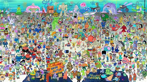 Spongbob Characters Hd Spongbob Wallpapers Hd Wallpapers Id 55068