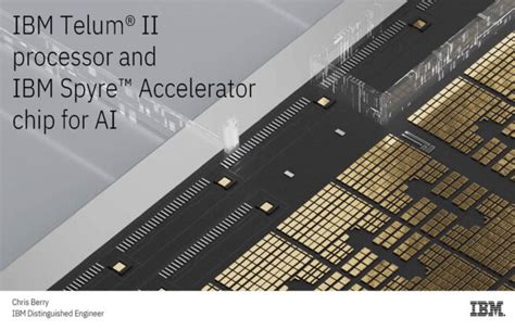 IBM Telum II Processor And Spyre AI Updates At Hot Chips