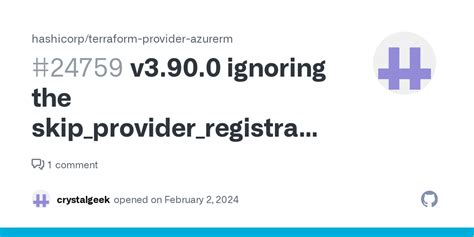 V3900 Ignoring The Skipproviderregistration Flag · Issue 24759