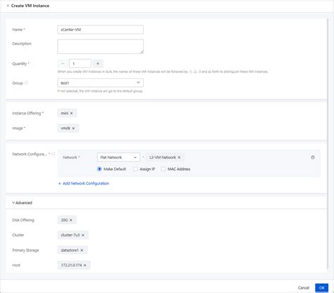 Vcenter Vm Instance Vcenter Management Tutorial Zstack Cloud Advanced Features Zstack