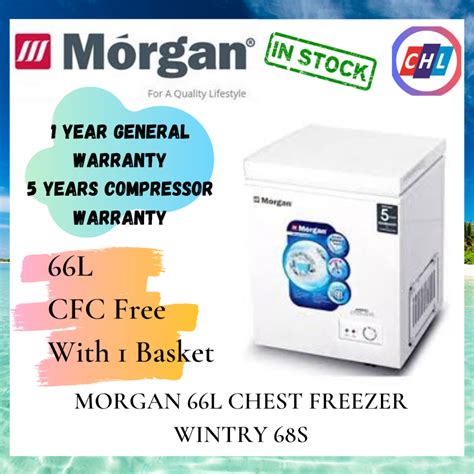 Morgan Mini Chest Freezer 66l Mcf Wintry 68s With Dual Function 61l