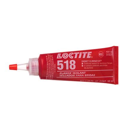 Henkel Loctite 518 Gasket Eliminator Sealant Red 50 Ml Tube