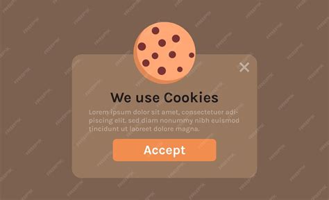 Premium Vector Protection Of Personal Data Information Cookie And Internet Web Page We Use