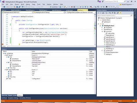 ASP NET 5 Application Configuration Part 2 Gigi Labs