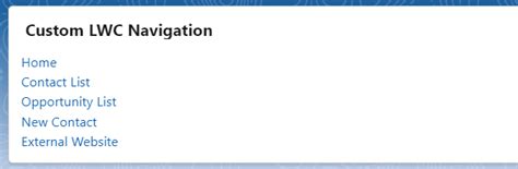 Custom Navigation In Lightning Web Components Salesforce Shastras
