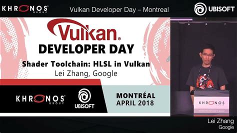 Shader Toolchain Hlsl In Vulkan Youtube
