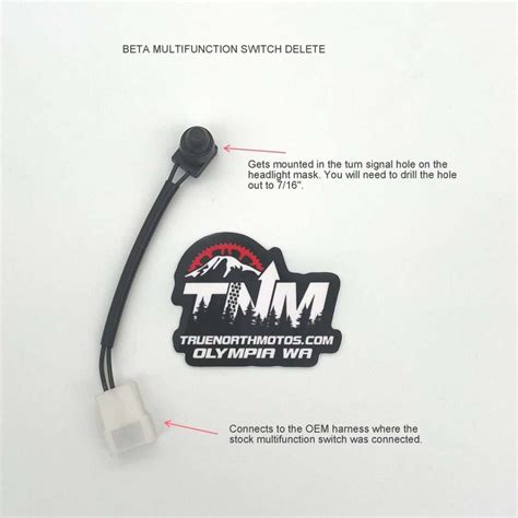Beta Multifunction Switch Delete True North Motos