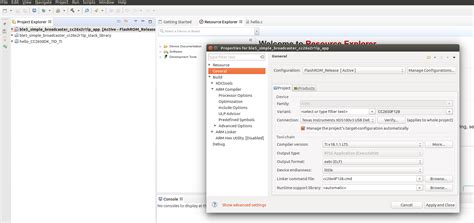 ccs cc2650moda unable to build ble5 simple broadcaster project code