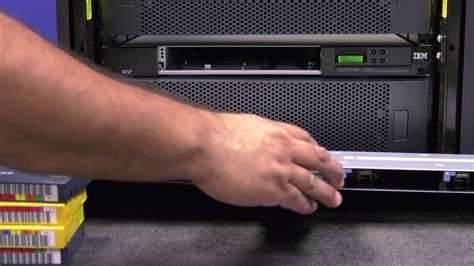 Ibm 3572 Ts2900 Magazine Replacement Video Youtube