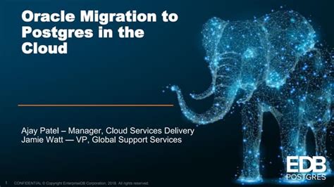 Epas Cloud Oracle Compatible Postgres In Minutes Ppt