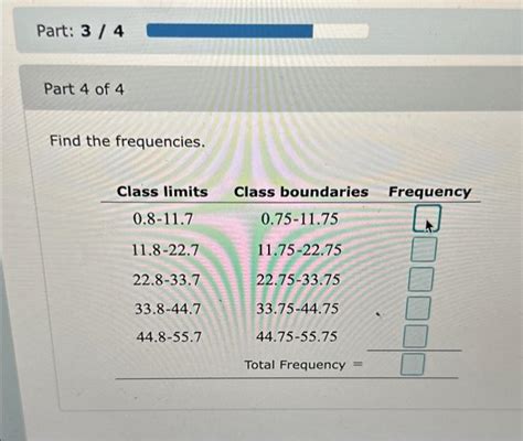 Solved Find The Frequencies Chegg