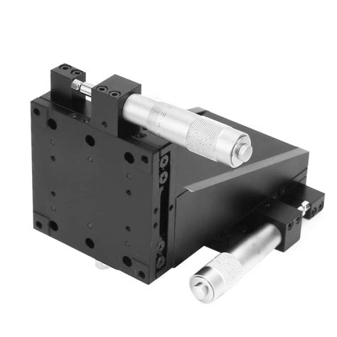 2 Axes Micrometer Manual Tuning Sliding Tabletrimming Platform Xz Axis