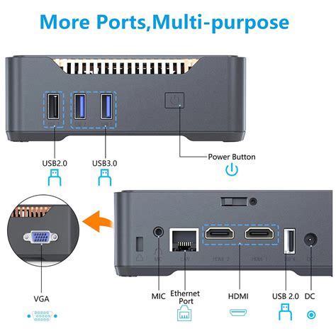 OUVIS GK3 Plus Mini PC Intel Alder Lake N100 EU OUVIS GK3 Plus Mini PC Intel Alder Lake N100 EU