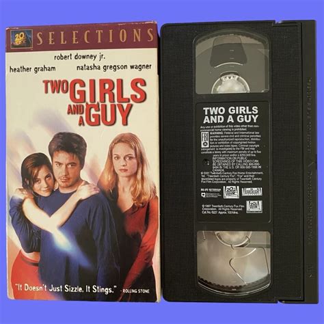 Two Girls And A Guy Vhs Robert Downey Jr Heather Graham Free