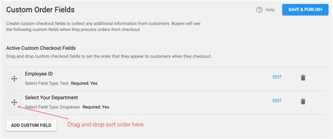 custom order fields inksoft