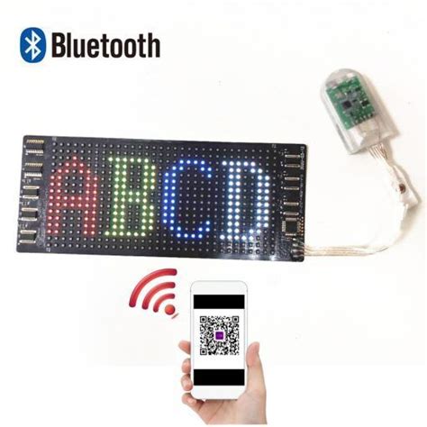 Bluetooth Programmable Flexible LED Module Pixel Display Matrix Screen China Top Led Video