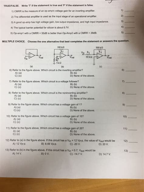 solved write t if the statement is true and f if the