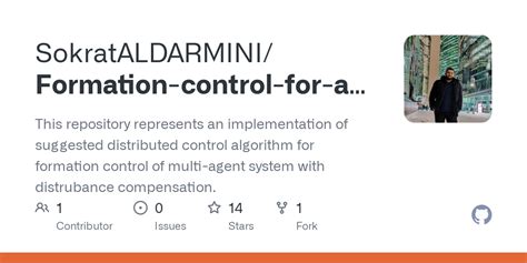 formation control for a multi agent system with disturbance
