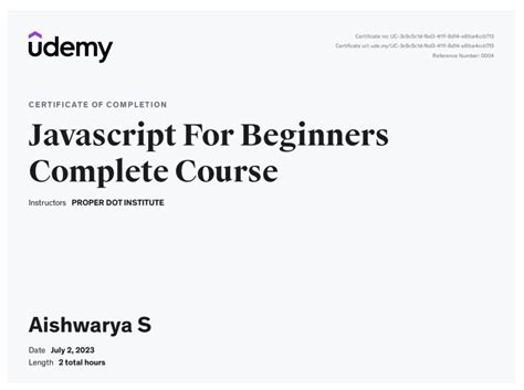 Aishwarya S On Linkedin Webdevelopment Udemycertification Udemy
