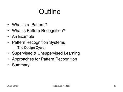 Ppt Lecture Introduction To Pattern Recognition Powerpoint Presentation Id