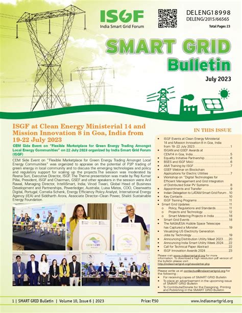 India Smart Grid Forum Isgf On Linkedin Smartgrid Power