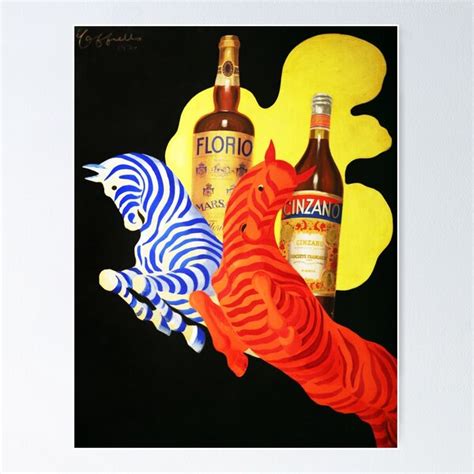 Florio Cinzano Vermouth Vintage Italian Liqueur Alcohol Advertisement